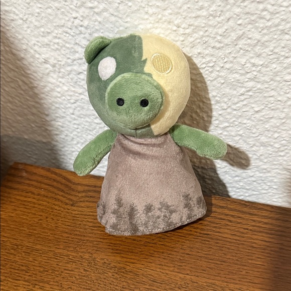Toys | Zompiggy Plush Roblox Piggy Pig Zombie Green Yellow | Poshmark
